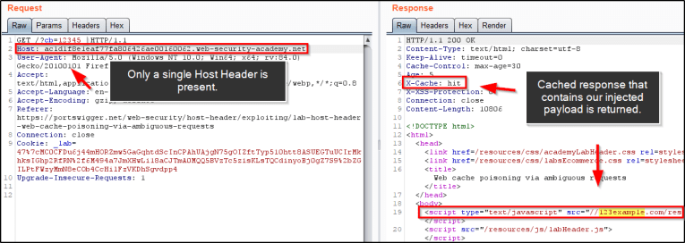 WebApps 101: HTTP Host Header Attacks and PortSwigger Academy Lab ...